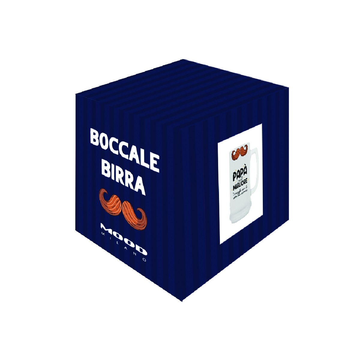 BOCCALE BIRRA VETRO SATINATO